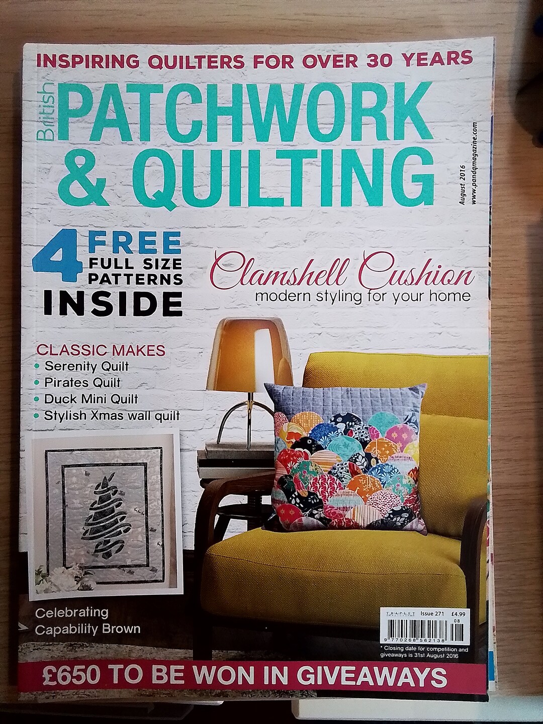 Patchwork and Quilting Magazine Issue No 271 Back Issues - Etsy