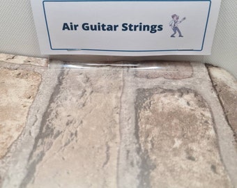 Air Guitar Strings: Gag Gift - Etsy