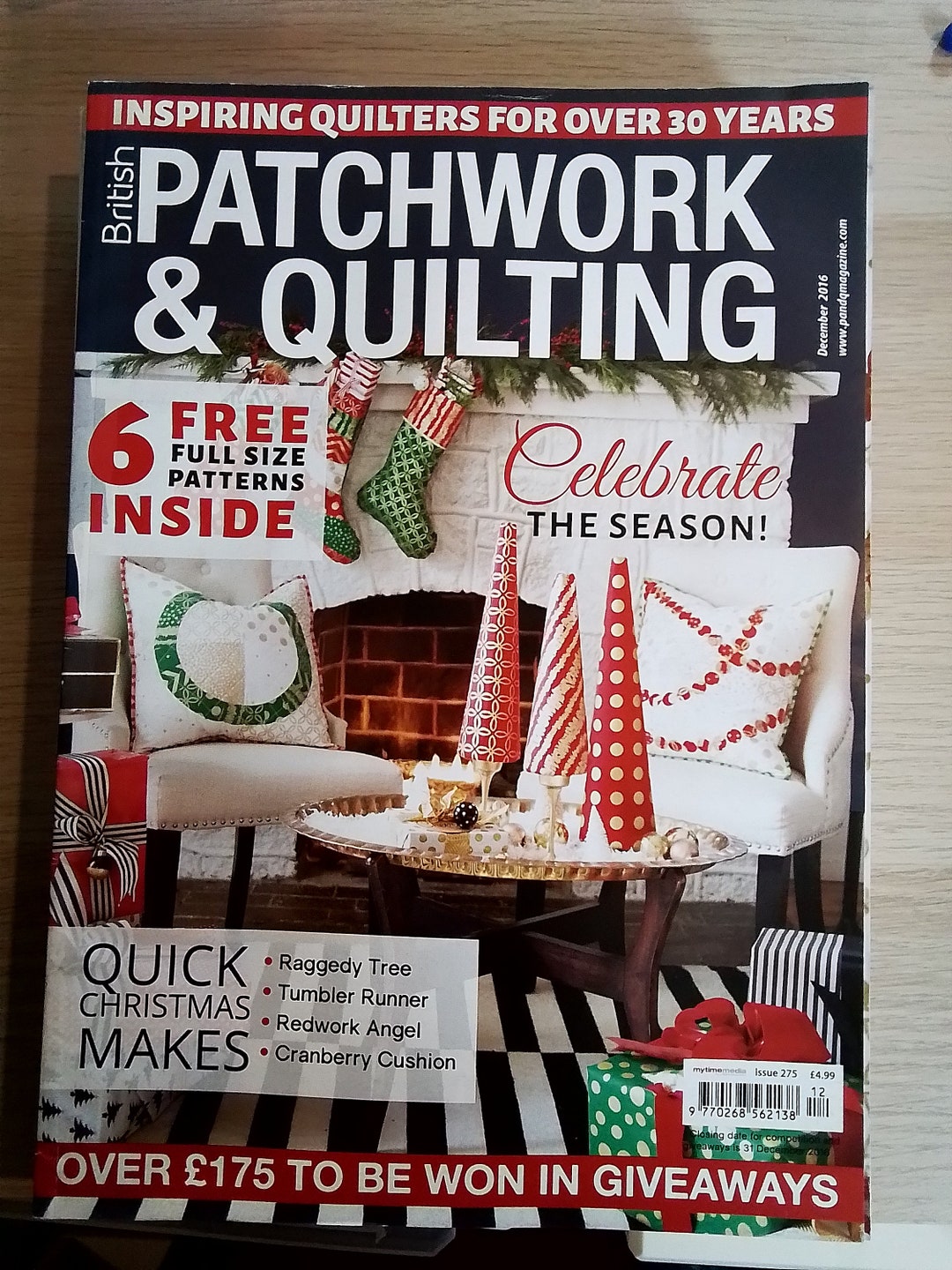 Patchwork and Quilting Magazine Issue No 275, Back Issues - Etsy