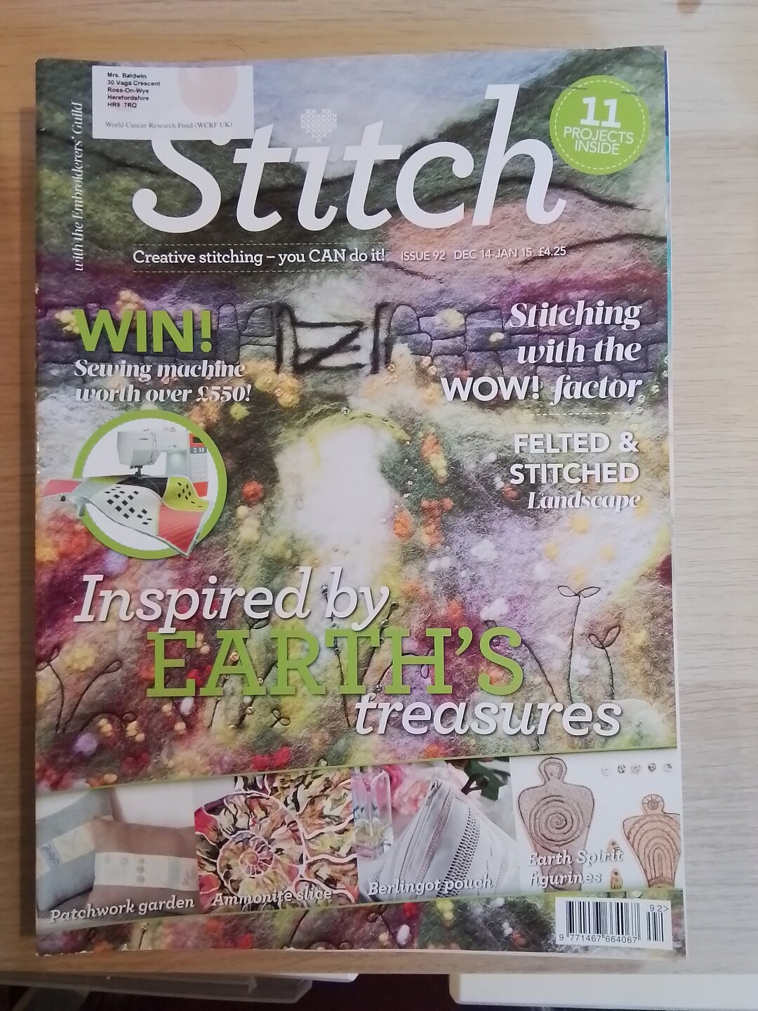 New Stitch Magazine Issue 92 Back Issue - Etsy