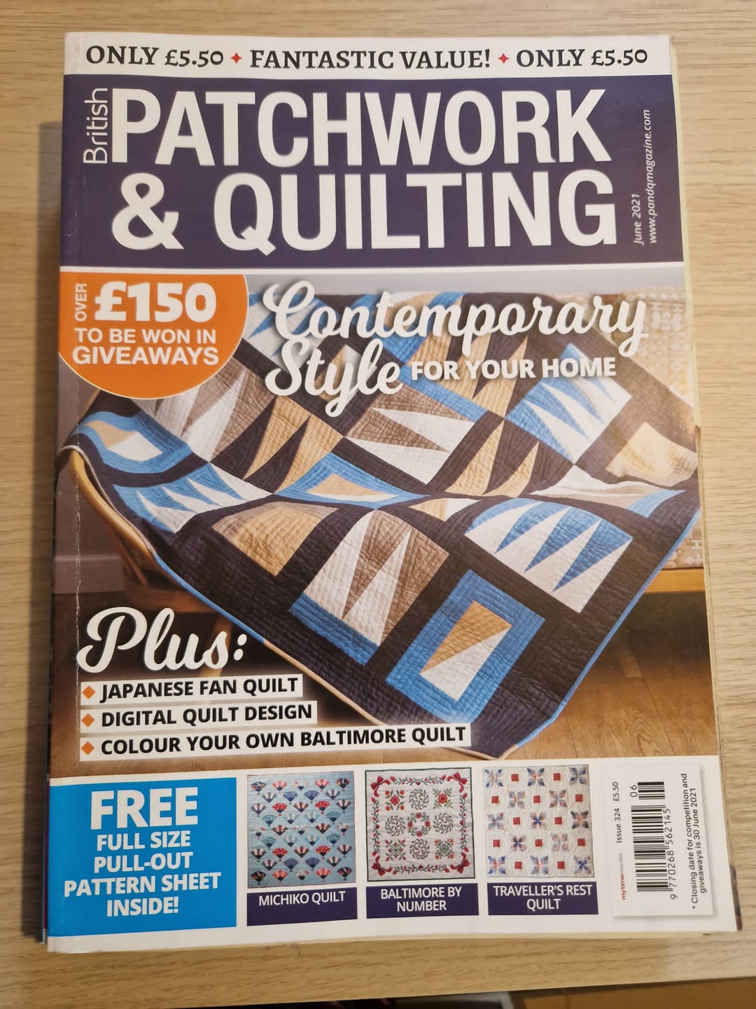 Patchwork and Quilting Magazine Issue No 324, Back Issues - Etsy