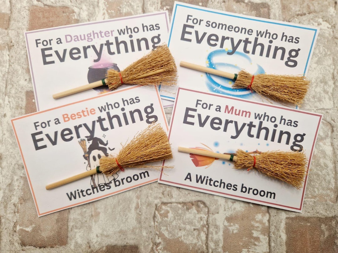 A Witches Broom, Joke Present, Gift for Him, Birthday Gifts, Gag Gift ...