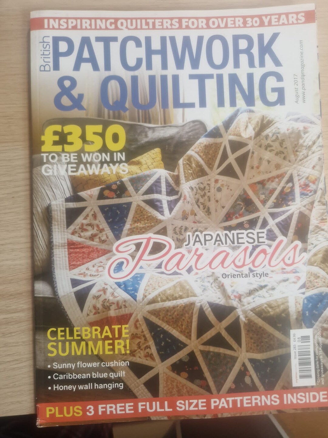 Patchwork and Quilting Magazine Issue No 283, Back Issues - Etsy