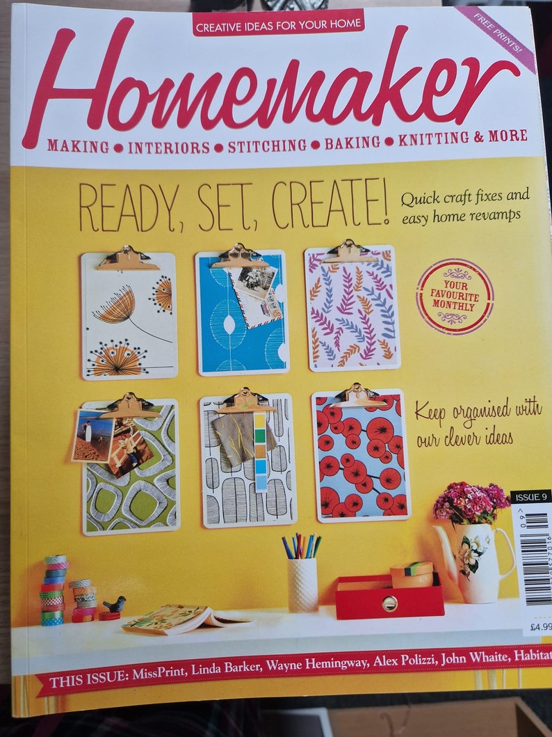 Homemaker Magazine, Project Book Issue 9, With Step-by-step ...