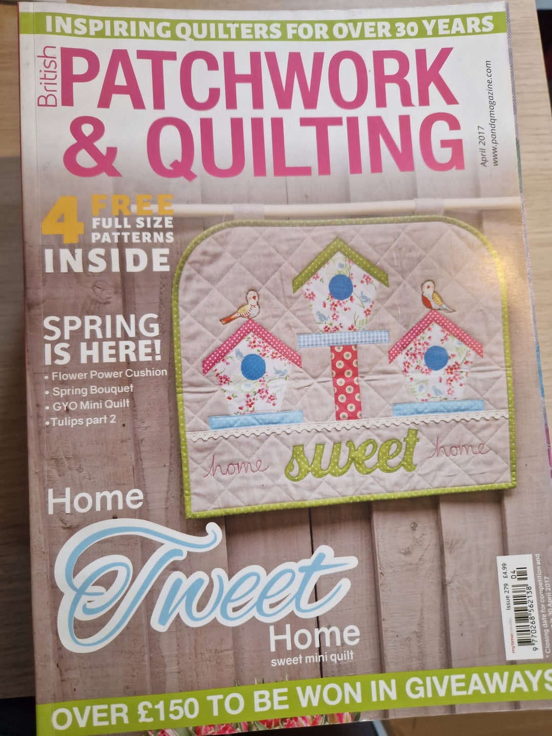 Patchwork and Quilting Magazine Issue No 279, Back Issues - Etsy