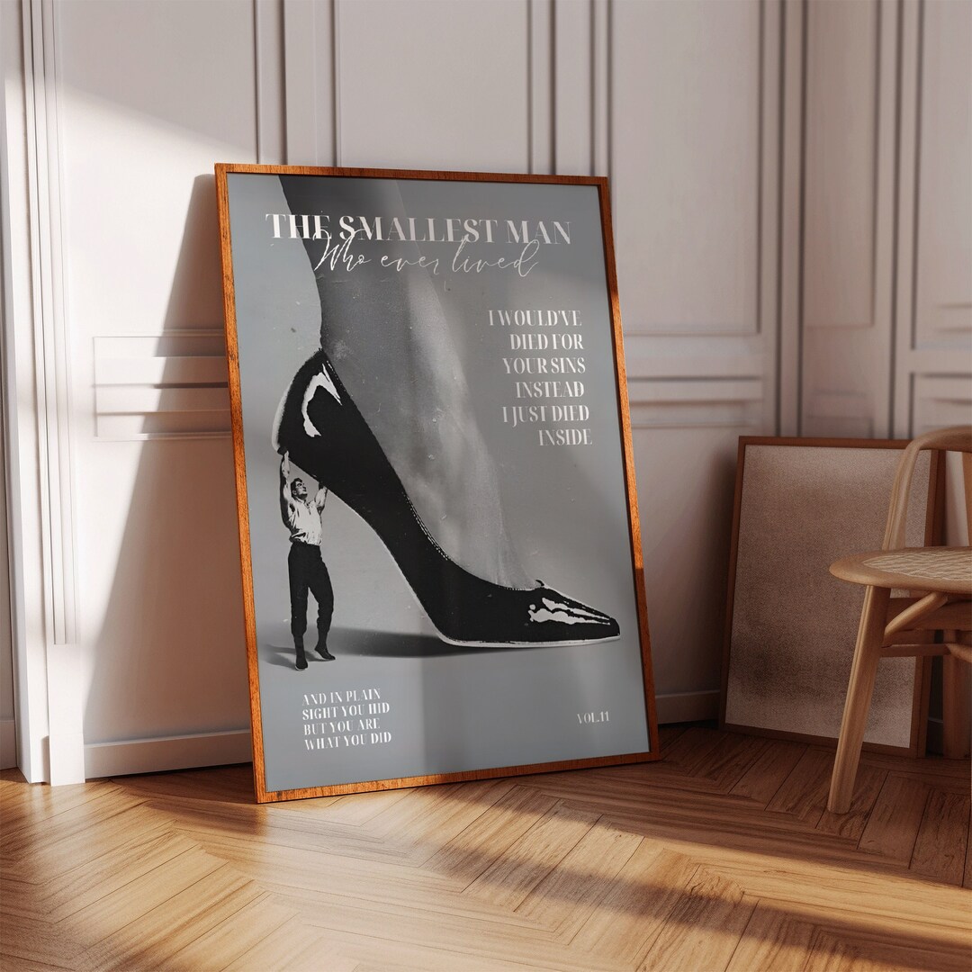 TSMWEL, but You Are What You Did Poster, Modern, Chic Wall Art, Preppy ...