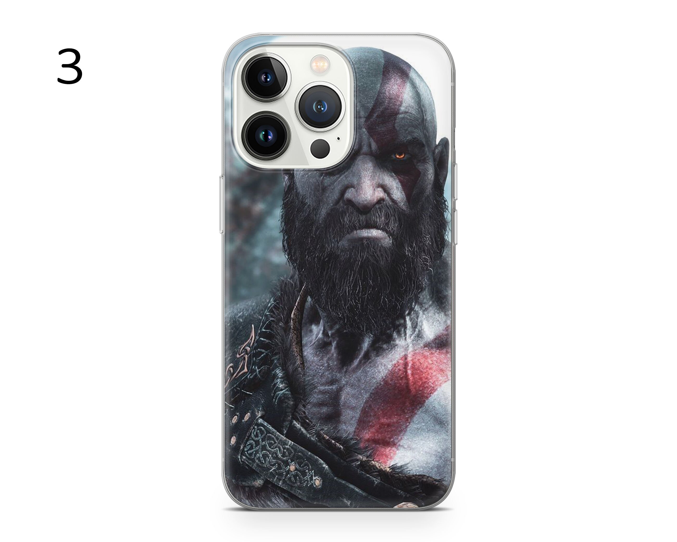 God War Gow Game Kratos Omega Ragnarok Phone Case for iPhone 15 14 13 ...