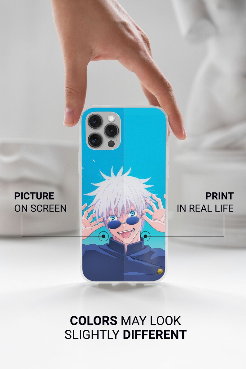 Satoru Manga Gojo Jujutsu Akutami Art Phone Case for iPhone 15 14 13 ...