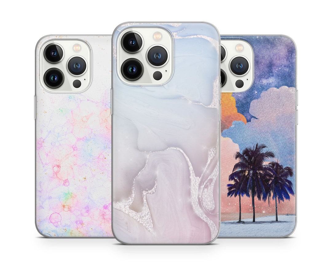 Colorful Abstract Aesthetic Marble Art Phone Case for iPhone - Etsy