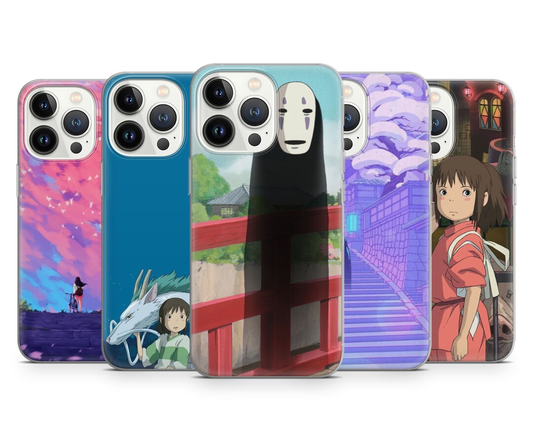 Spirited Anime Chihiro Sen No-face Haku Yubaba Phone Case for iPhone 15 ...