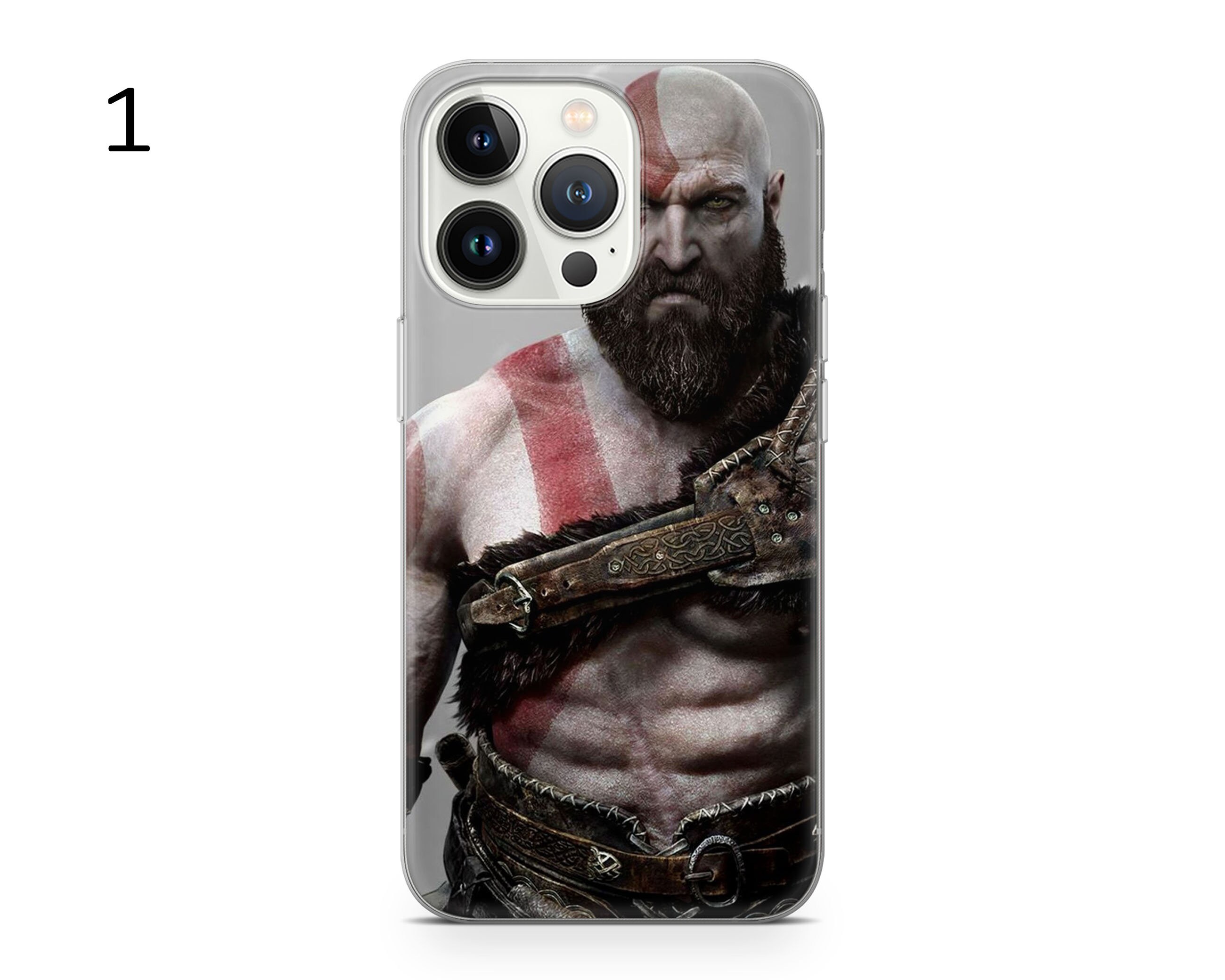 God War Gow Game Kratos Omega Ragnarok Phone Case for iPhone 15 14 13 ...