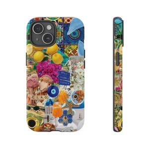 Dreamy European Summer Collage Phone Case, Scrapbook Phone Case ...
