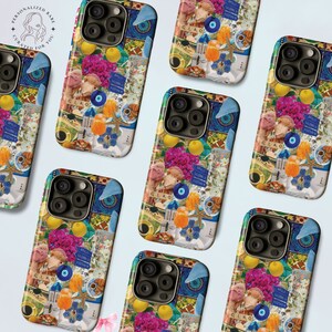 Dreamy European Summer Collage Phone Case, Scrapbook Phone Case ...