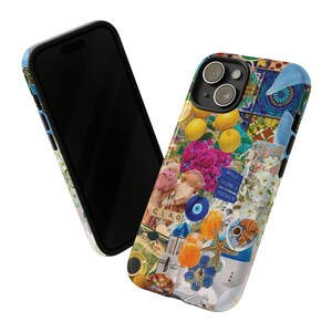 Dreamy European Summer Collage Phone Case, Scrapbook Phone Case ...