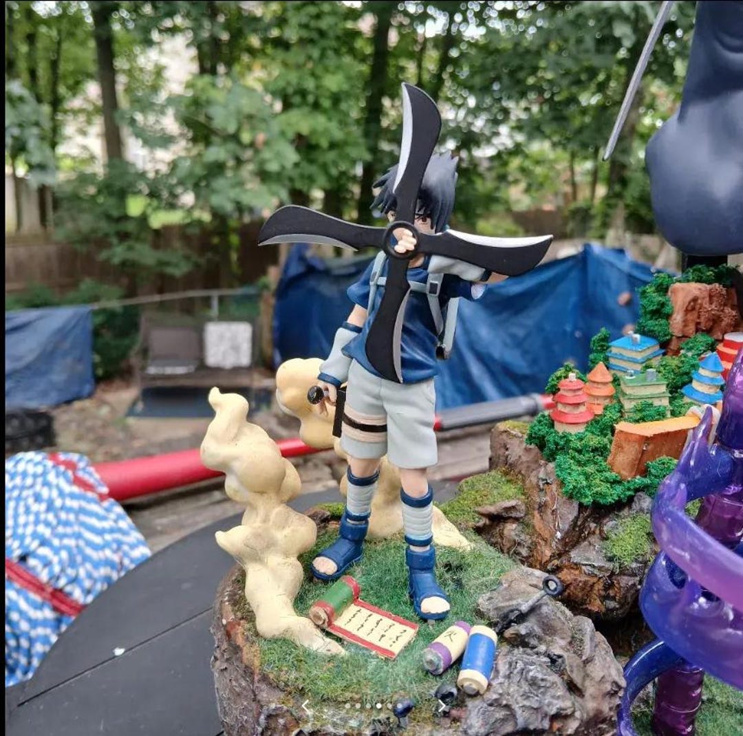 3D Anime Scrolls - Etsy