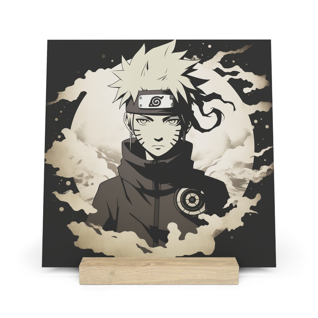 Naruto Uzumaki Gallery Board With Stand Gallery Anime Board - Etsy