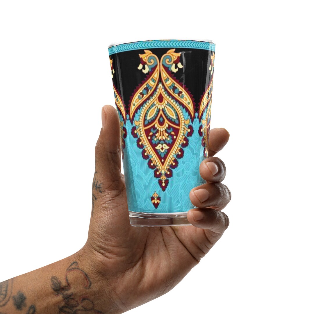 Blue Mirage Signature Shaker Pint Glass - Etsy