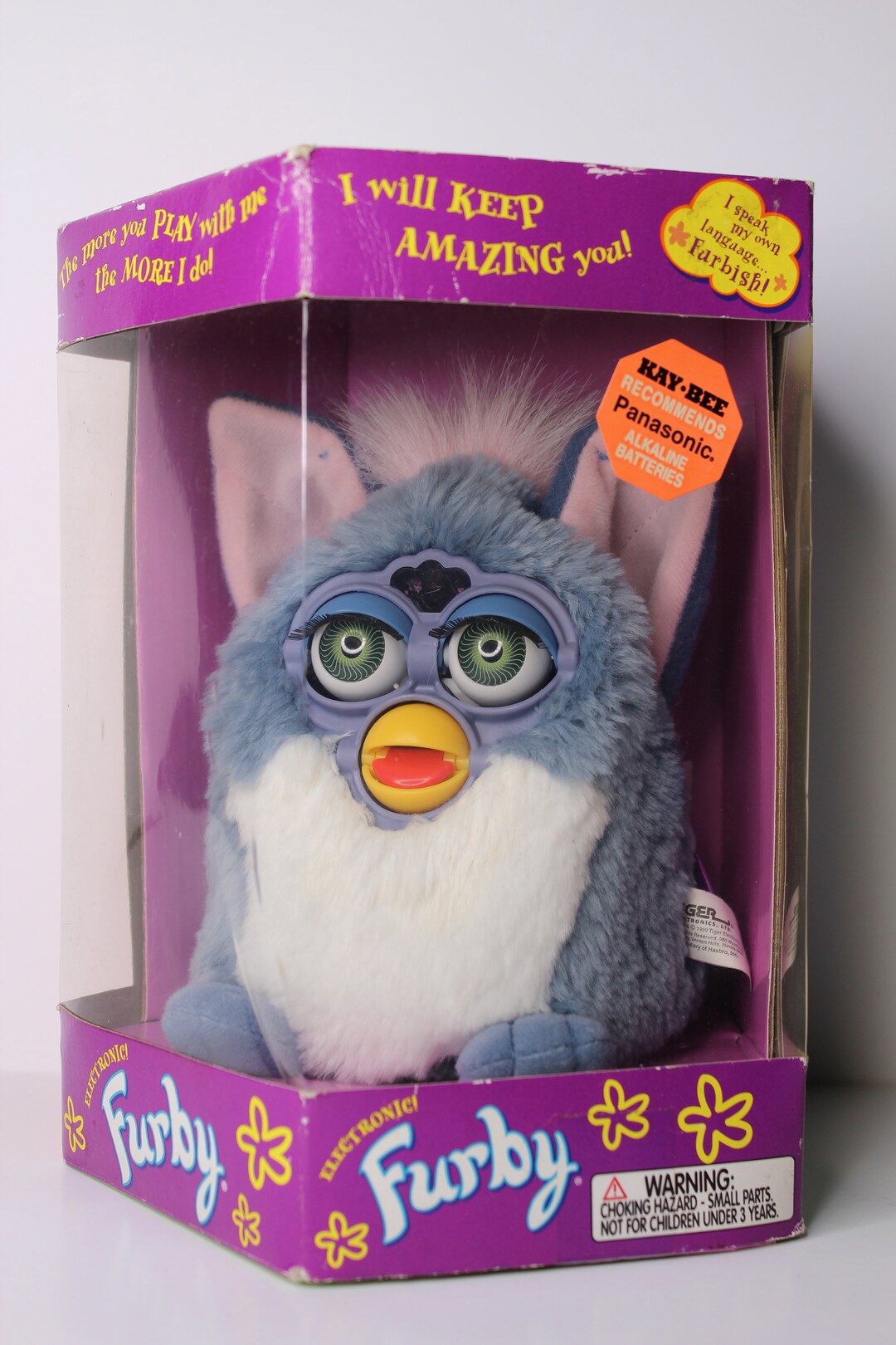 Furby 70-800 Elephant (blue With With and Pink) (NRFB Untested) - Etsy