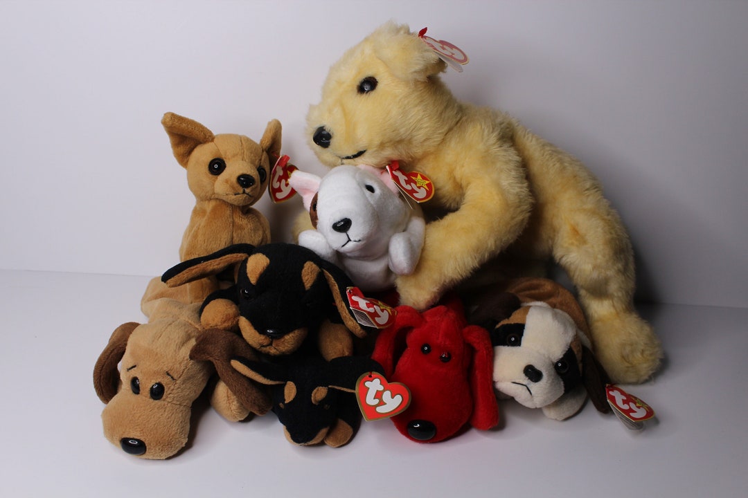 Ty Beanie Babies 8 Pack - Puppies & Dogs Collection (1993 - 1997) - Etsy