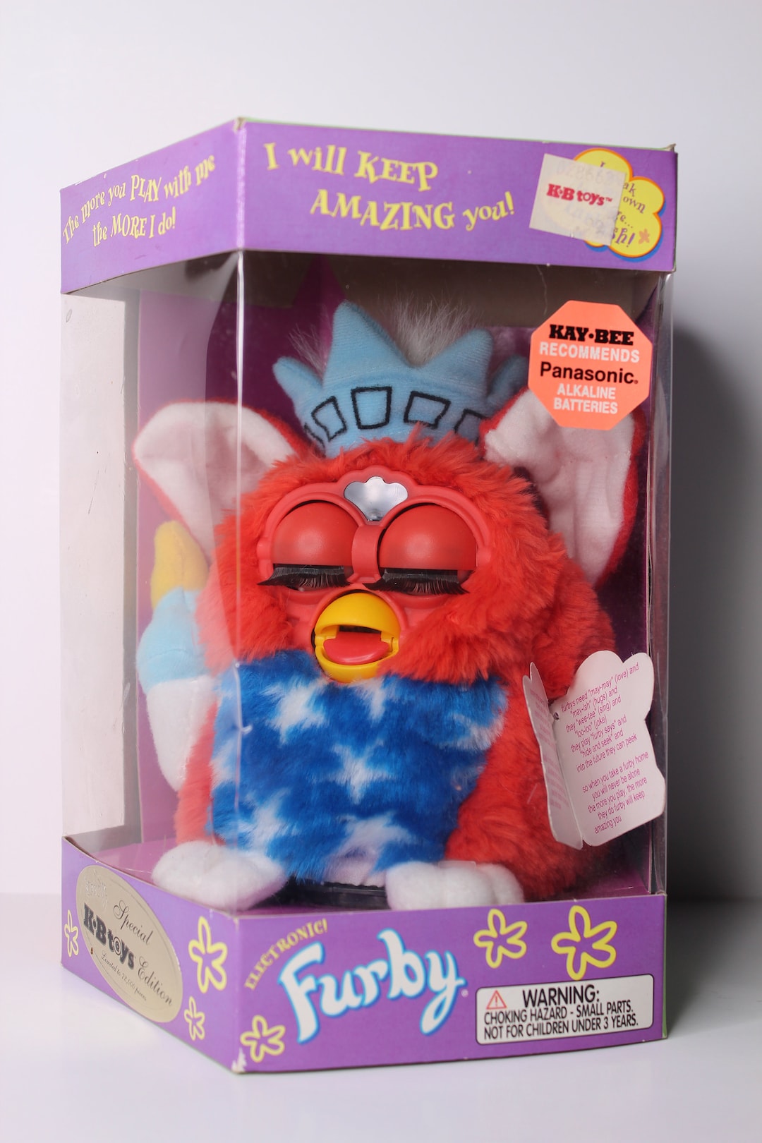 Furby 1999 Model 70-893 Statue of Liberty Patriotic (NRFB Untested) - Etsy