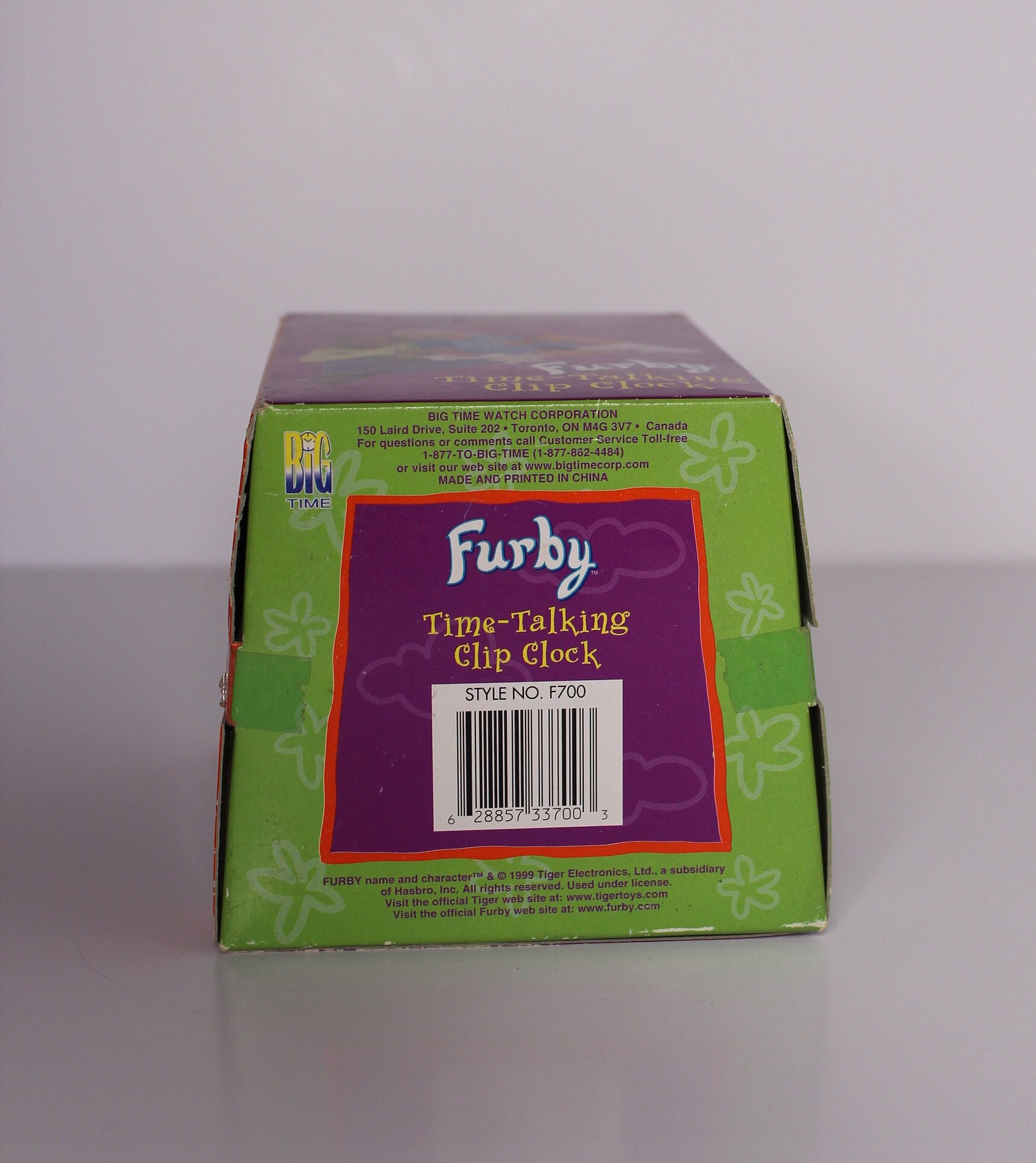 RARE Furby Skunk Time Talking Clip Clock 1999 NRFB Untested - Etsy