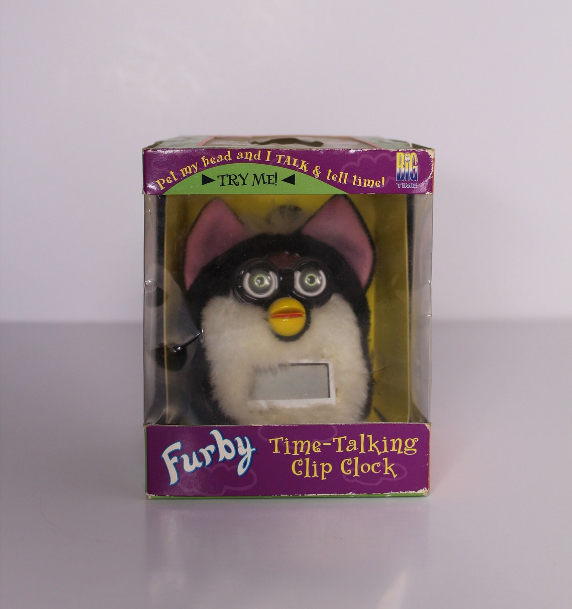 RARE Furby Skunk Time Talking Clip Clock 1999 NRFB Untested - Etsy
