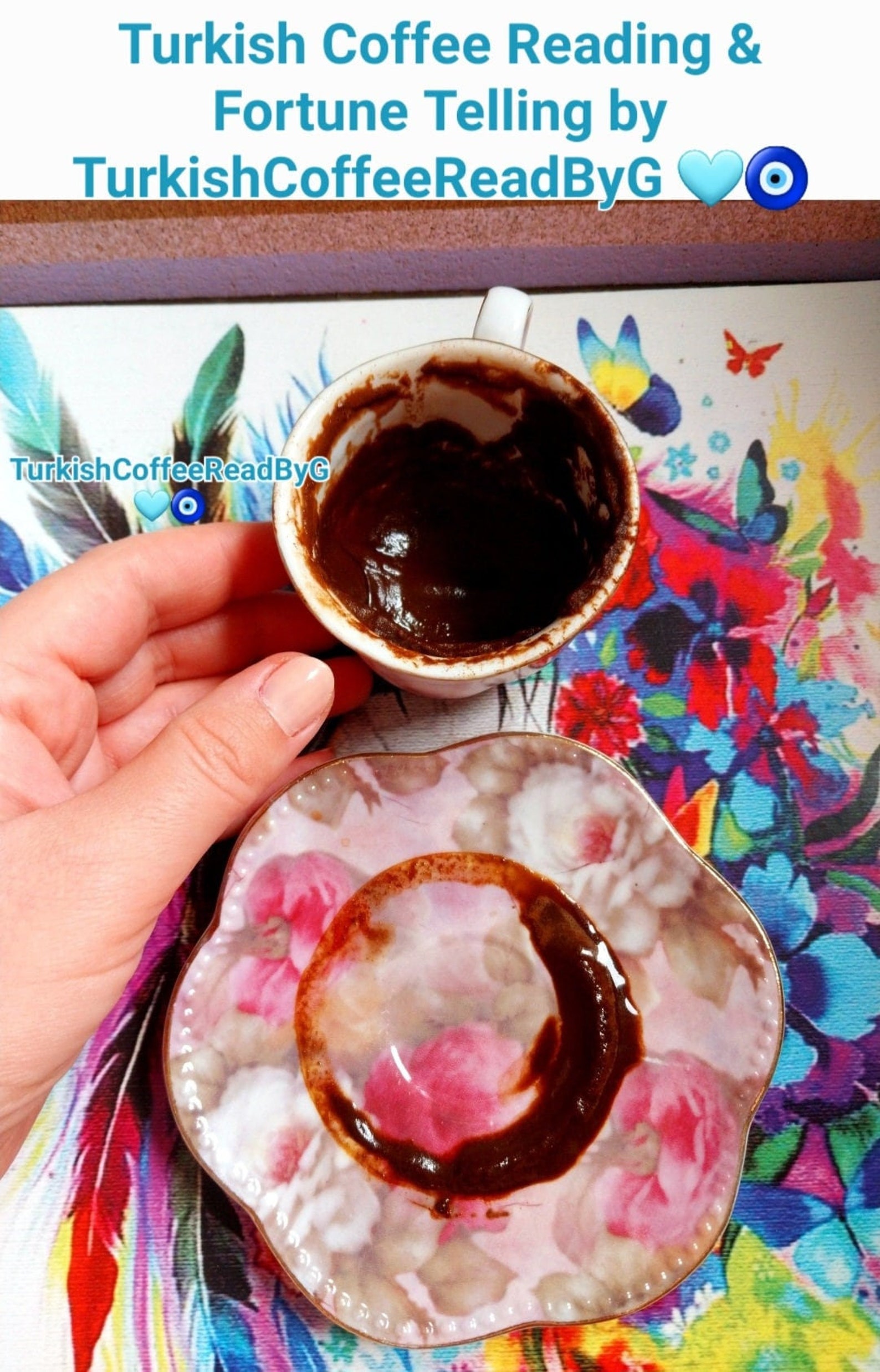 Original TURKISH COFFEE Cup Reading by Turkish Fortune Teller - Etsy