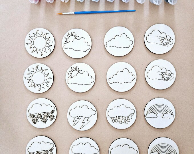 Weather Themed Printable Activity Package, Kids Educational Downloads ...