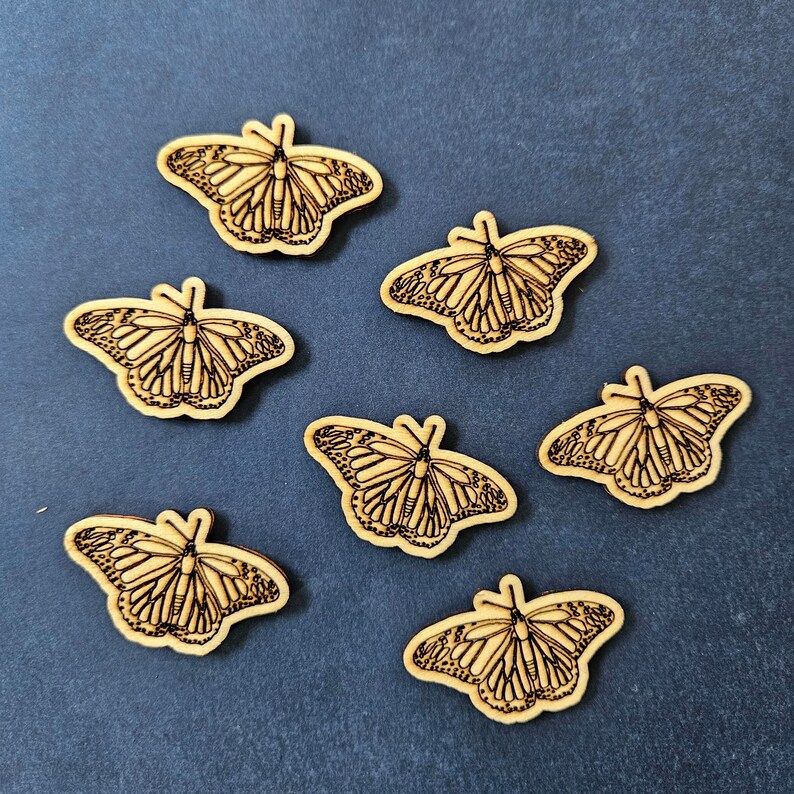 Monarch Butterfly and Caterpillar Math Counters hand Drawn - Etsy