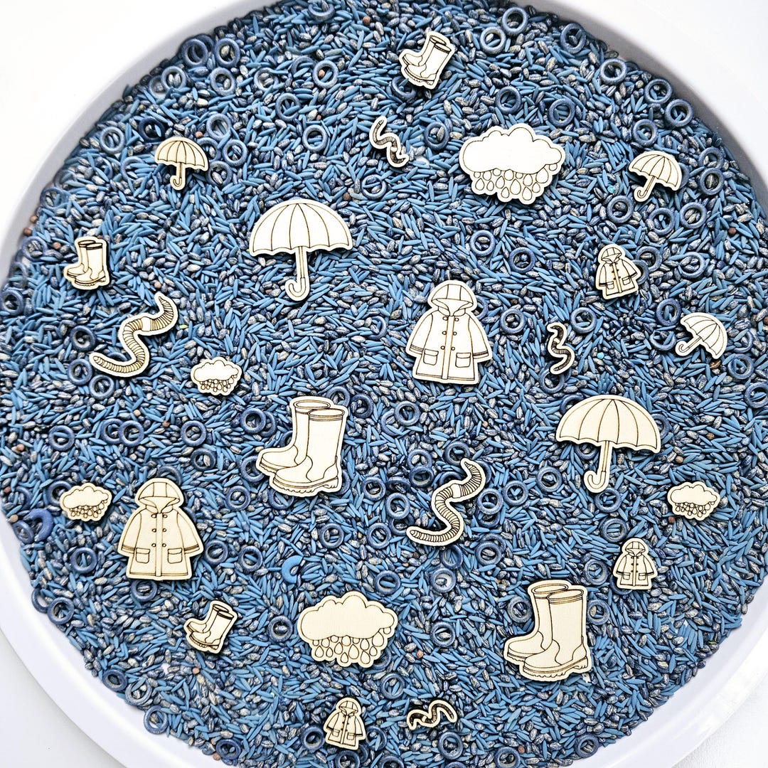 Rainy Day Math Counters (hand Drawn) - Etsy