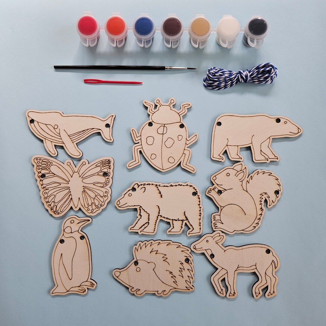 DIY Animals in Winter hibernate, Migrate, Adapt Educational Garland ...