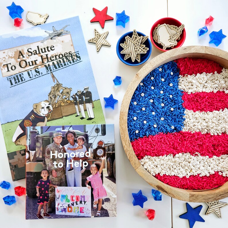 Star & USA Math Counters hand Drawn - Etsy