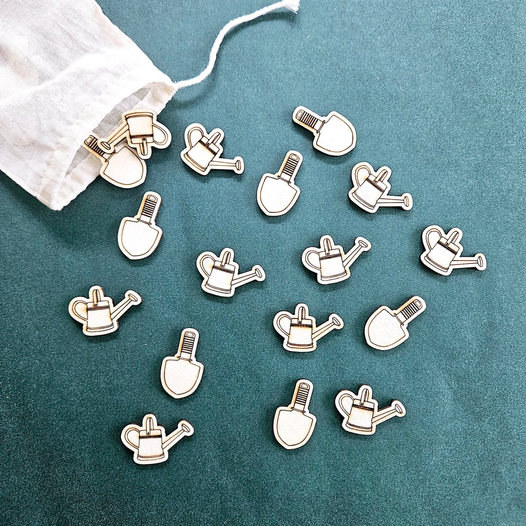 Watering Can and Trowel Math Counters (hand Drawn) - Etsy