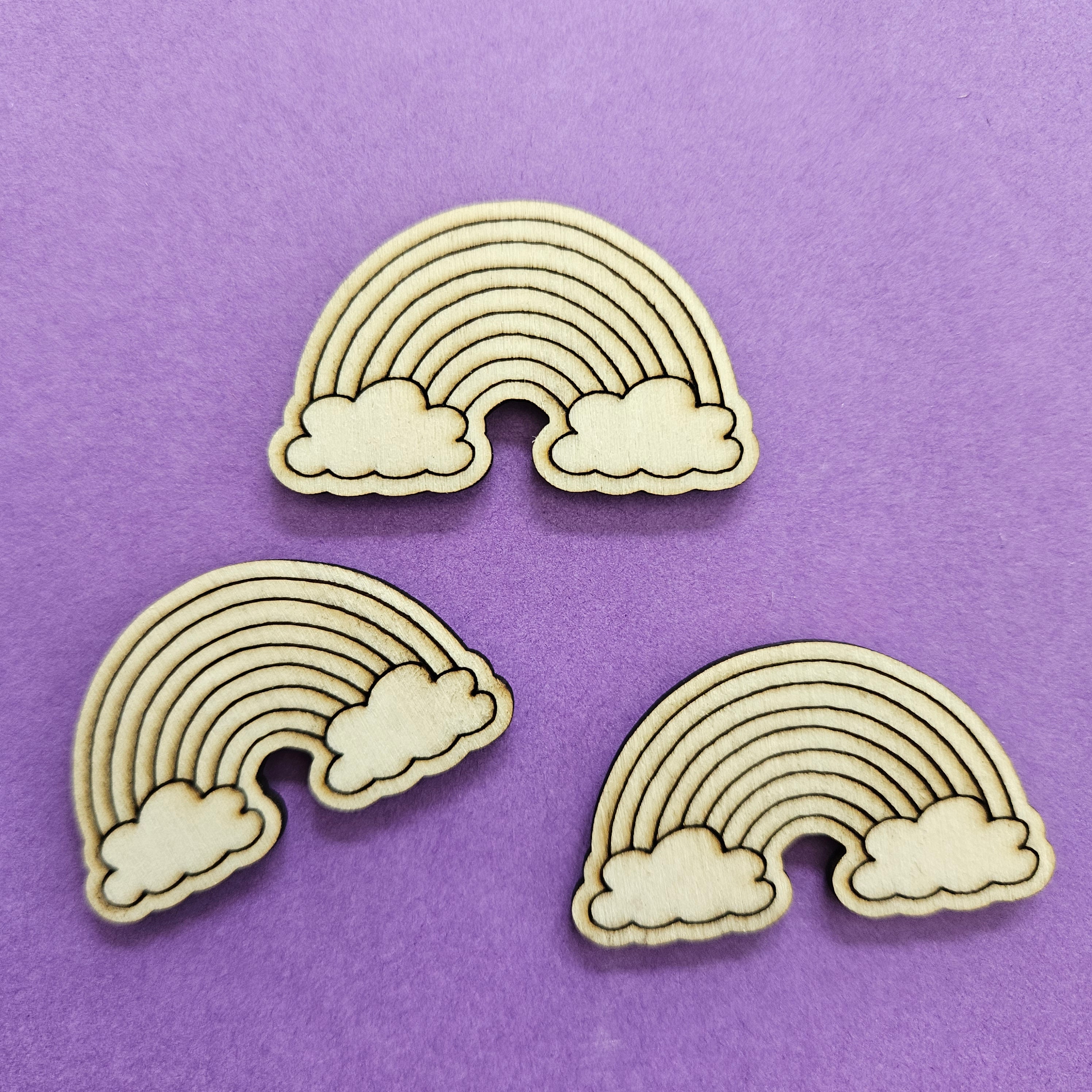 Rainbow Counters hand Drawn - Etsy