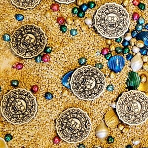 Pirate Gold Coins Math Counters (hand Drawn) - Etsy