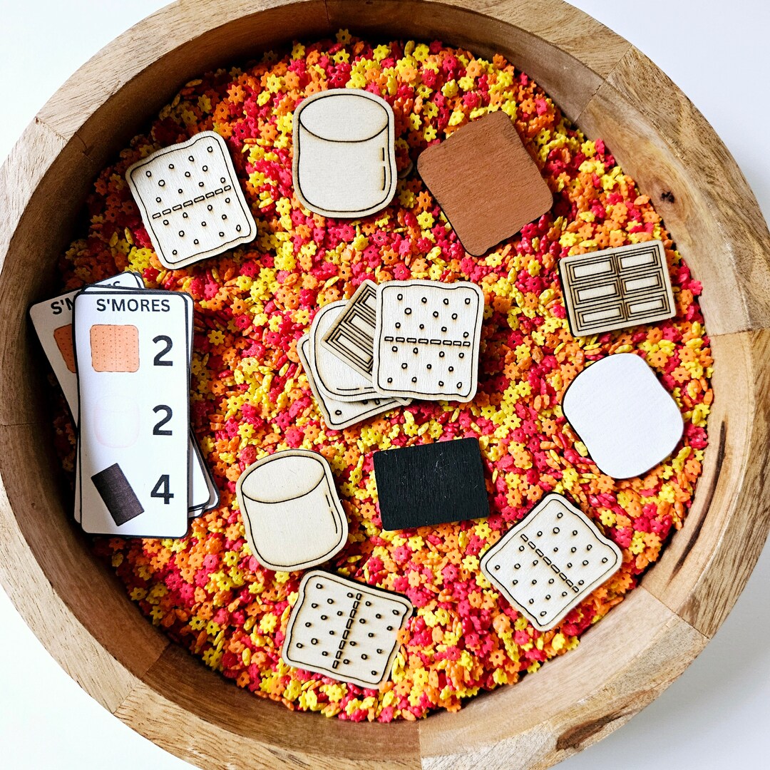 S'more Math Counters (hand Drawn) - Etsy