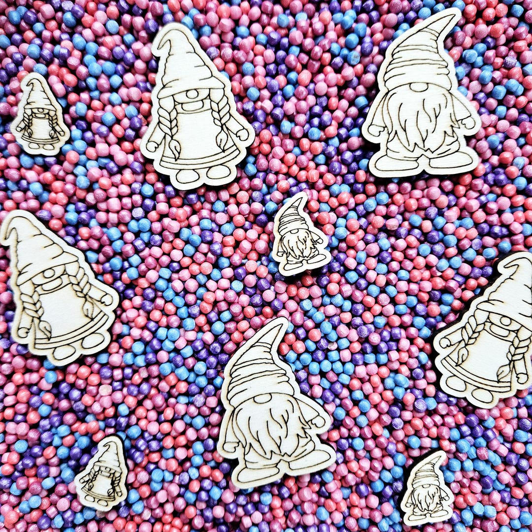 Gnome Math Counters (hand Drawn) - Etsy