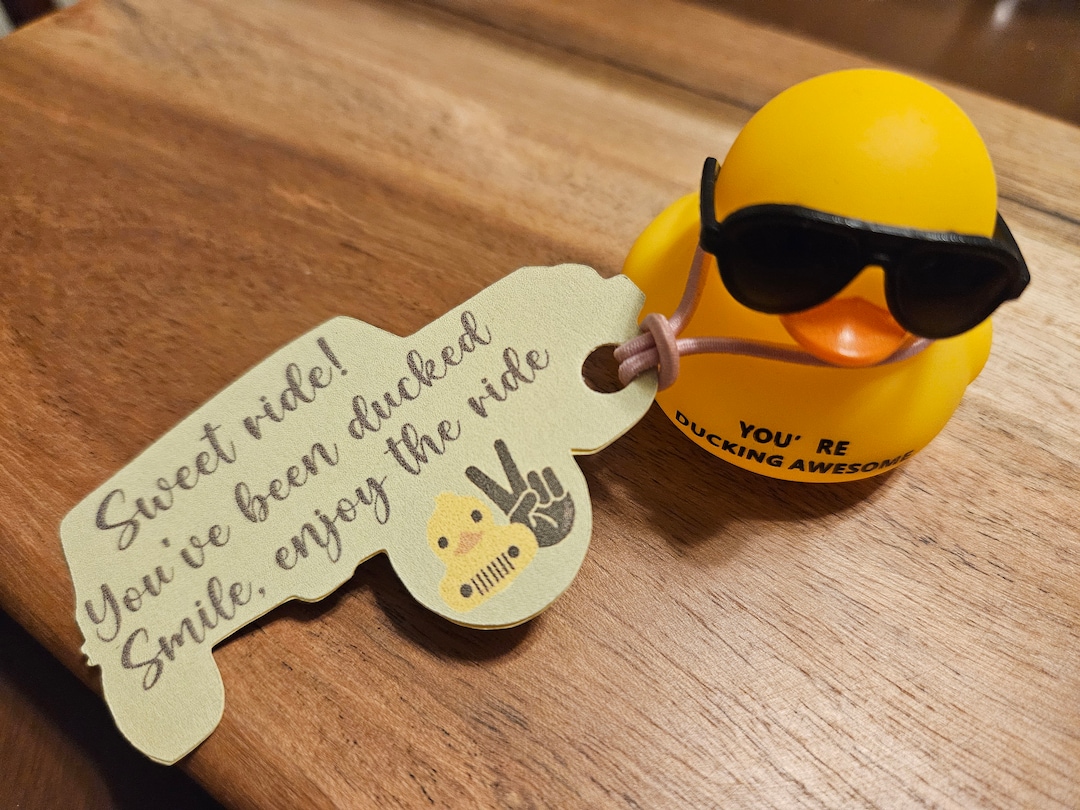 Duck Tags for Jeep - Etsy