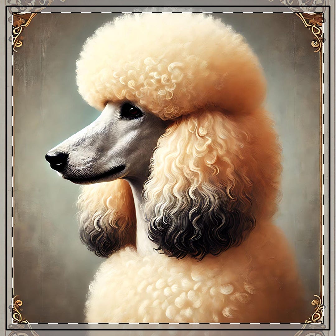 Standard Poodle, Poodle Decor, Pet Lover Gifts, Personalized Home Decor ...
