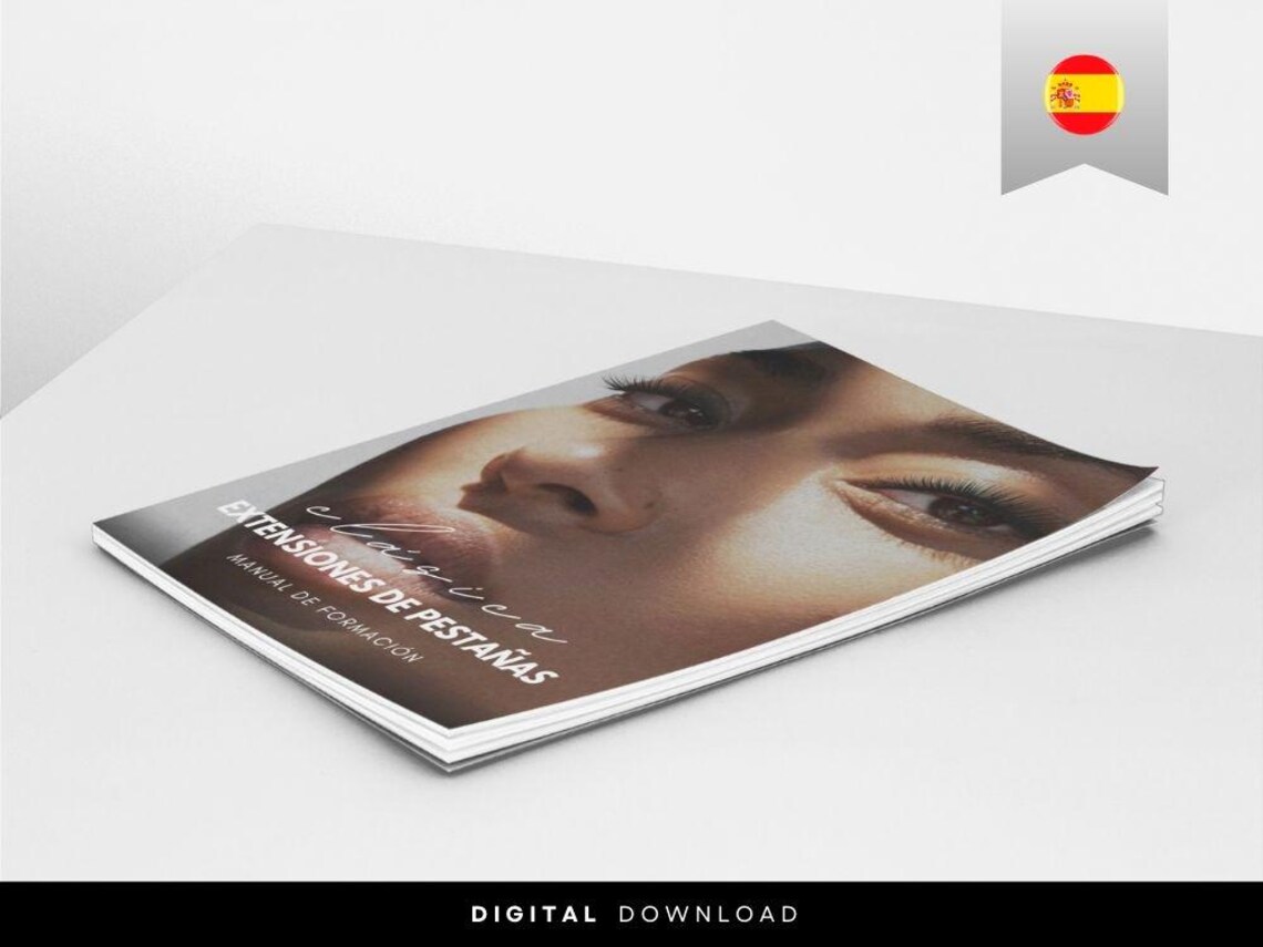 Spanish Classic Lash Extensions Training Manual,editable Lash Ebook ...