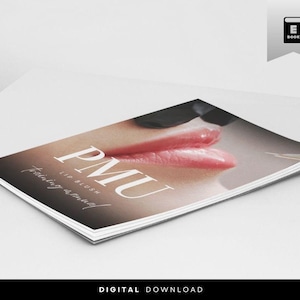 PMU Lip Blush Training Manual, Editable Lip PMU Guide, Digital Ebook ...