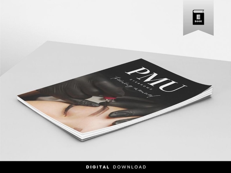 PMU Eyebrows Training Manual, Microblading, Ombre, Powder, Editable ...