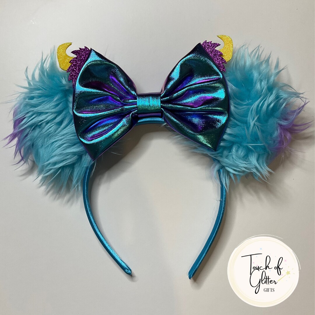 Monsters Inc Fluffy Sully Minnie / Mickey Mouse Ears Disneyparks ...