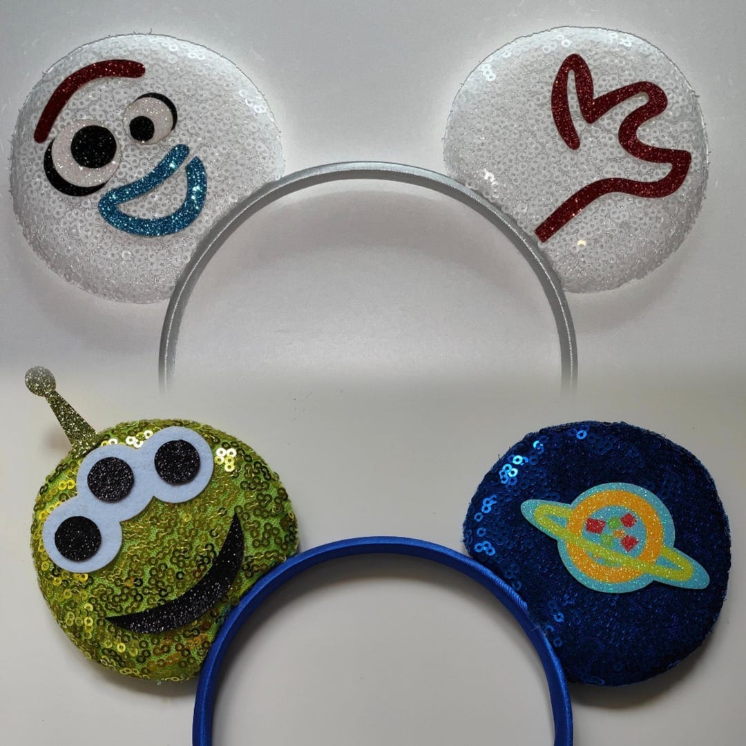 Disney Toy Story Forkey Alien Pixar Inspired Headband Minnie Mickey ...