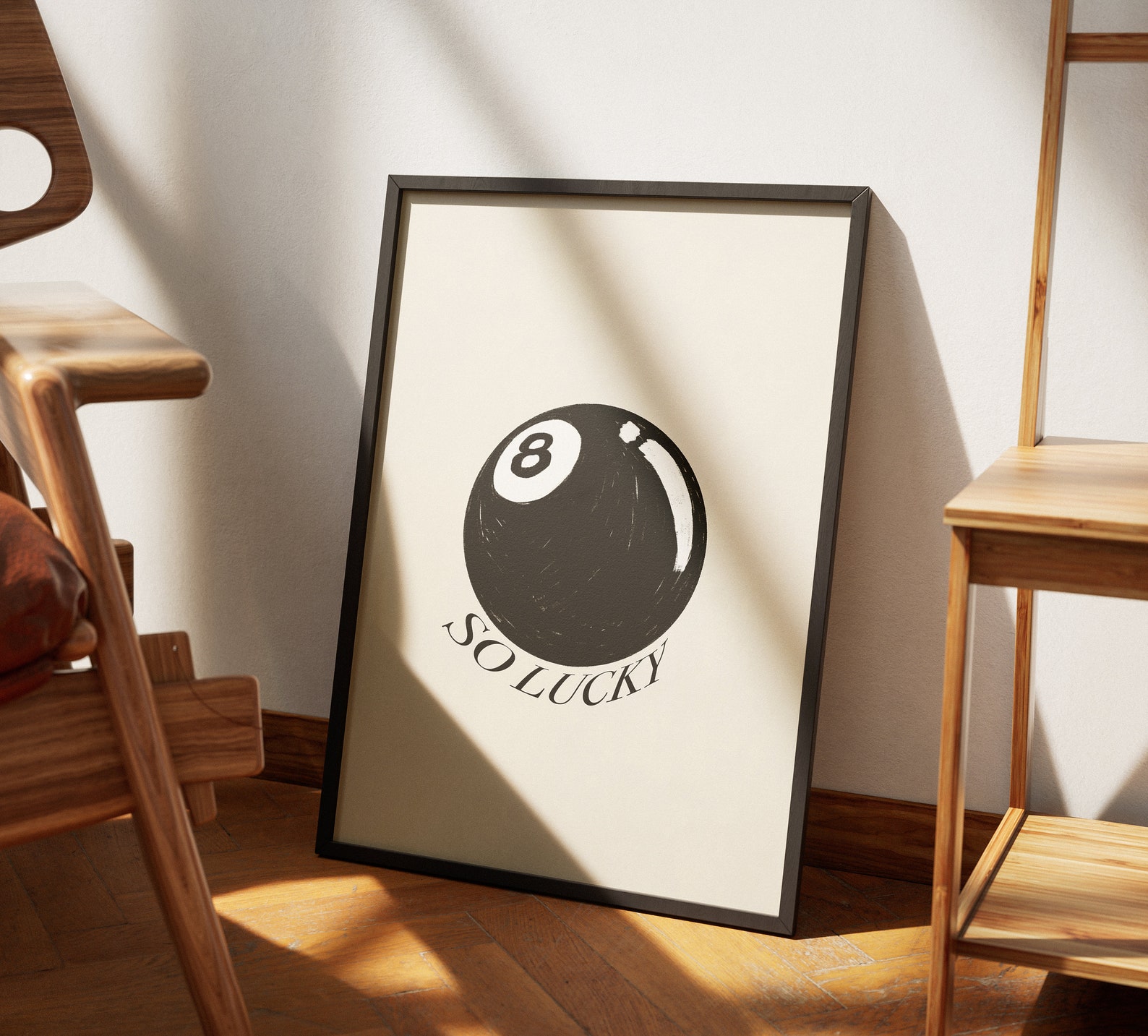 Vintage-inspired 8-ball Pool Poster - Retro Decor - Etsy