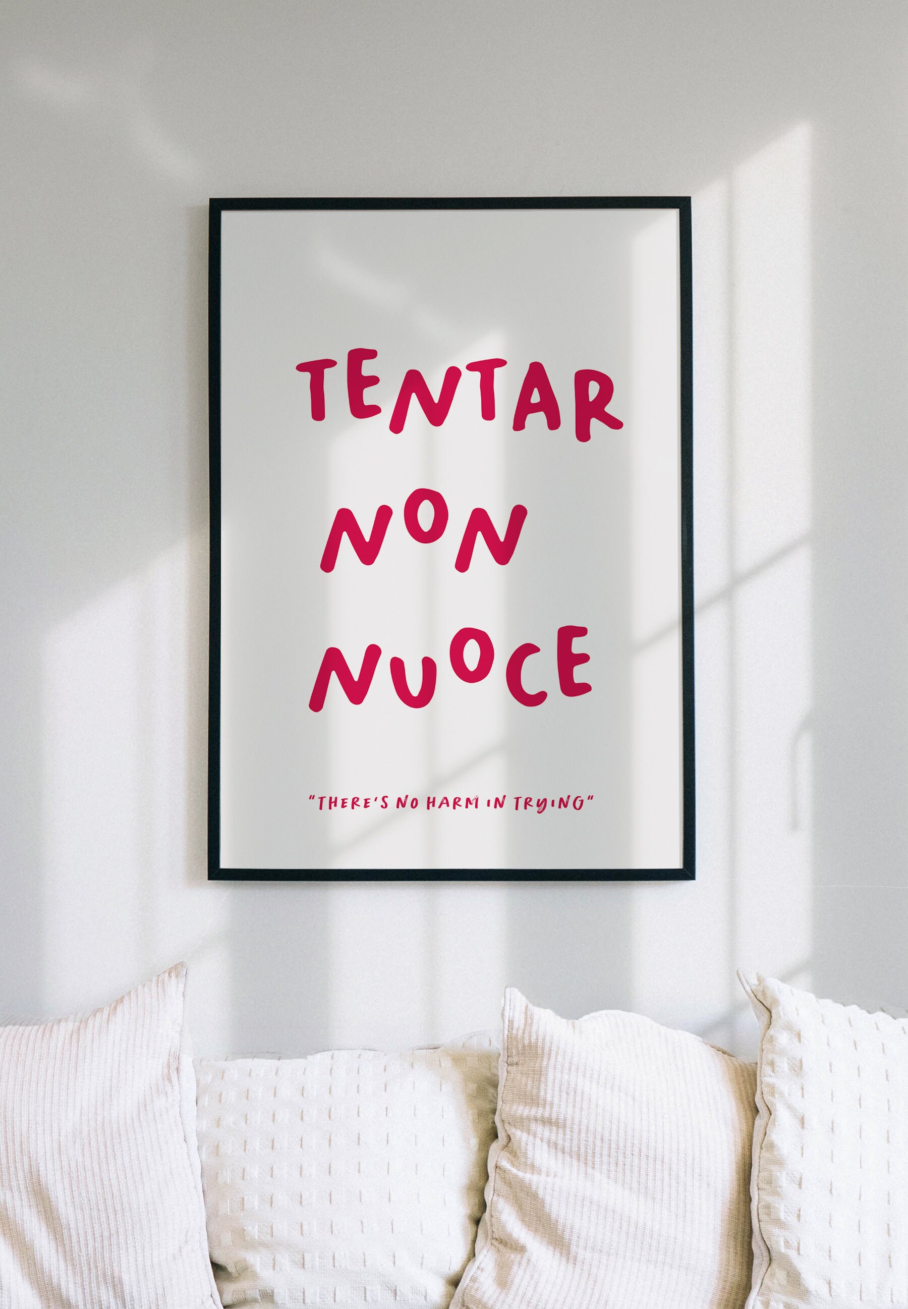 8 ITALIAN SAYINGS Poster BUNDLE | Quote Typography Minimal Simple Home ...
