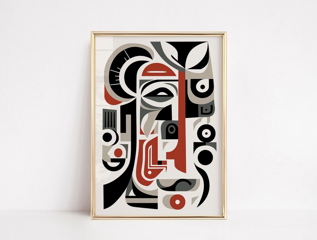 VIKING Abstract Norway Poster Warrior Home Wall Art Ragnar Modern ...