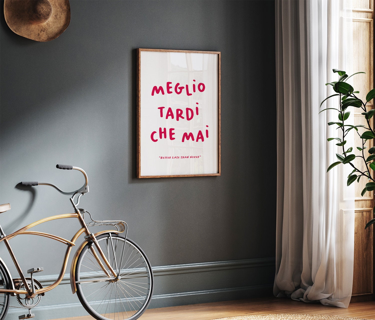 8 ITALIAN SAYINGS Poster BUNDLE Quote Typography Minimal Simple Home ...