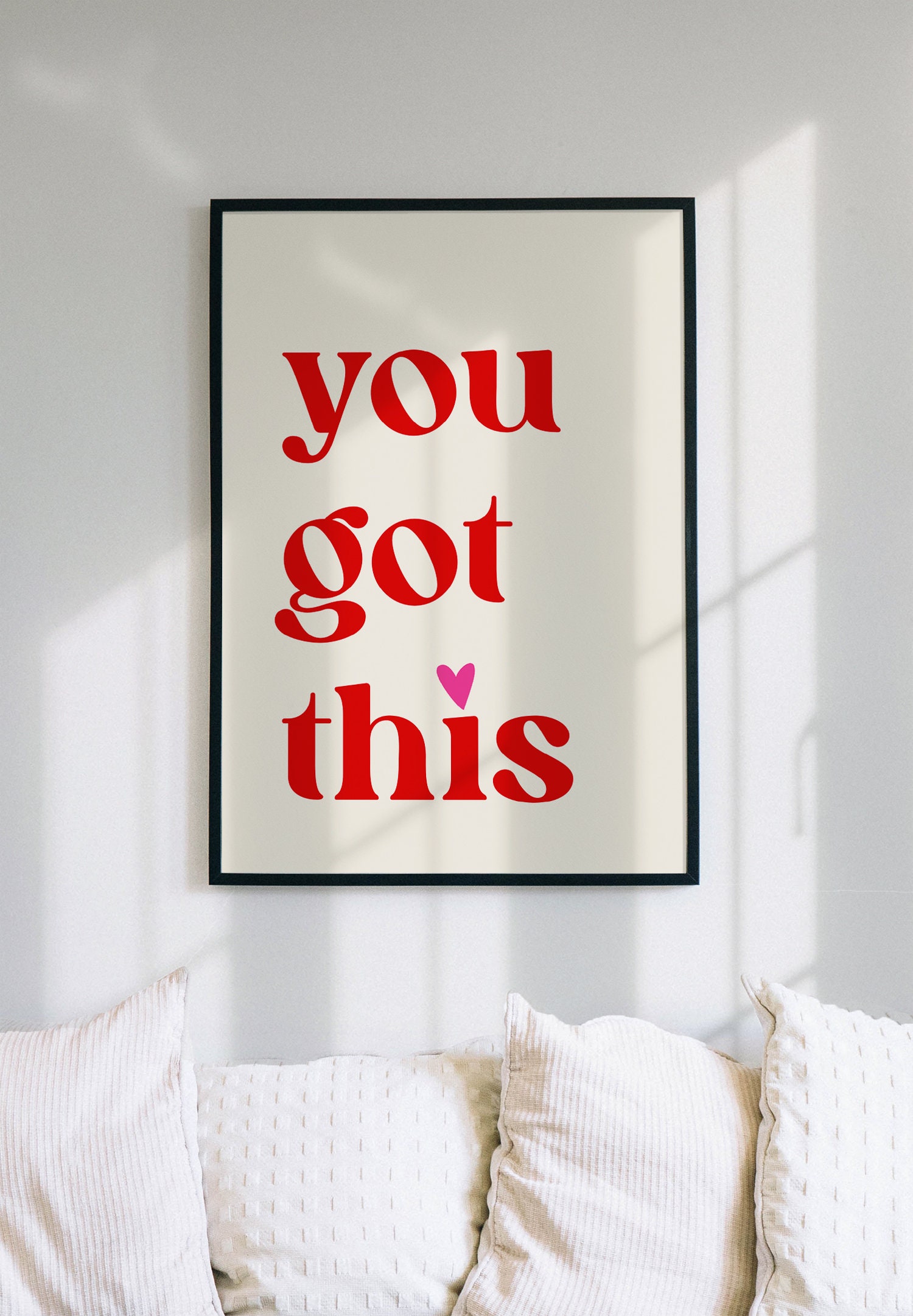 YOU GOT THIS Spiritual Inspirational Art Poster Home Dorm Wfh Decor ...