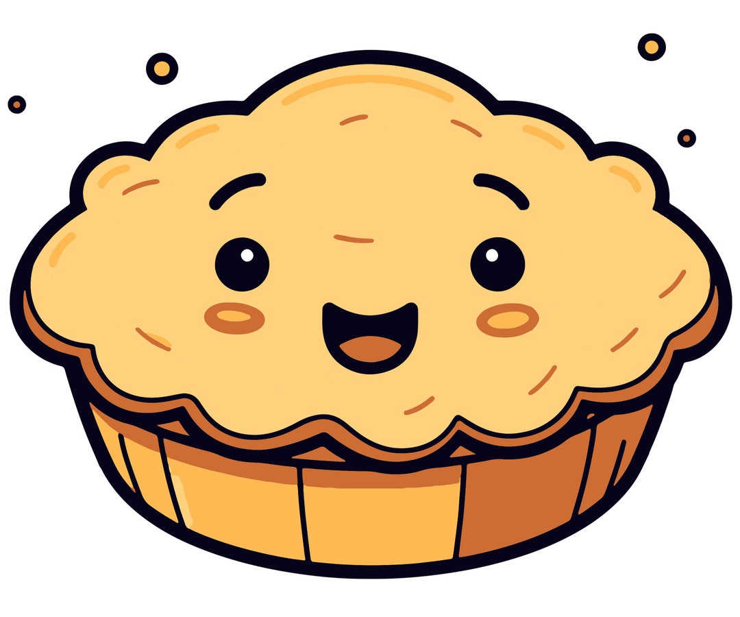 Cute Baby Pie Cartoon PNG Graphic to Use | Pie | Funny Pie ...
